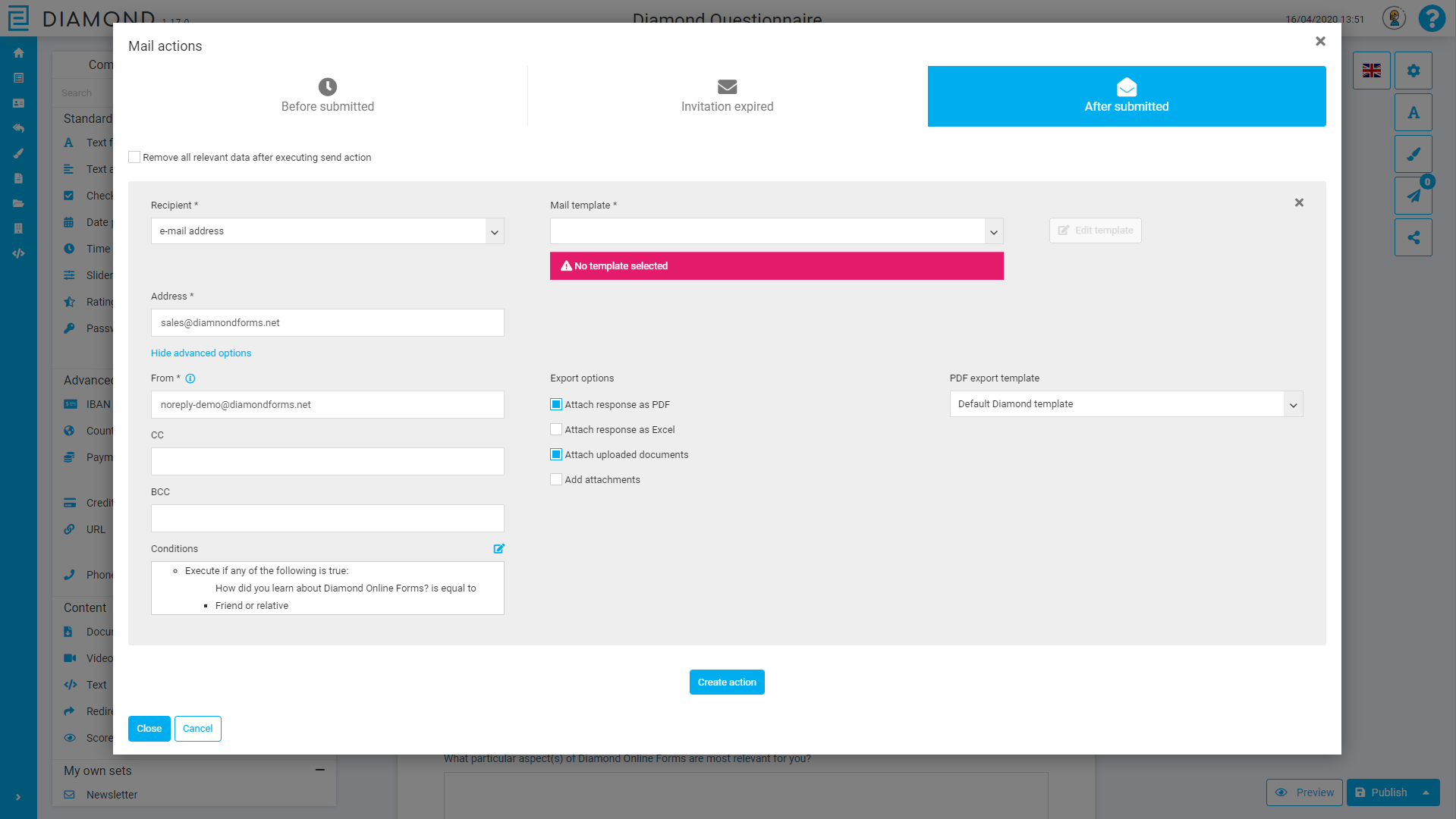 Uitstraling en loyaliteit | Diamond Forms, Flows & Docs