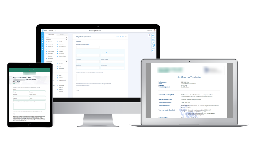 Documentgenerator | Diamond Forms, Flows & Docs