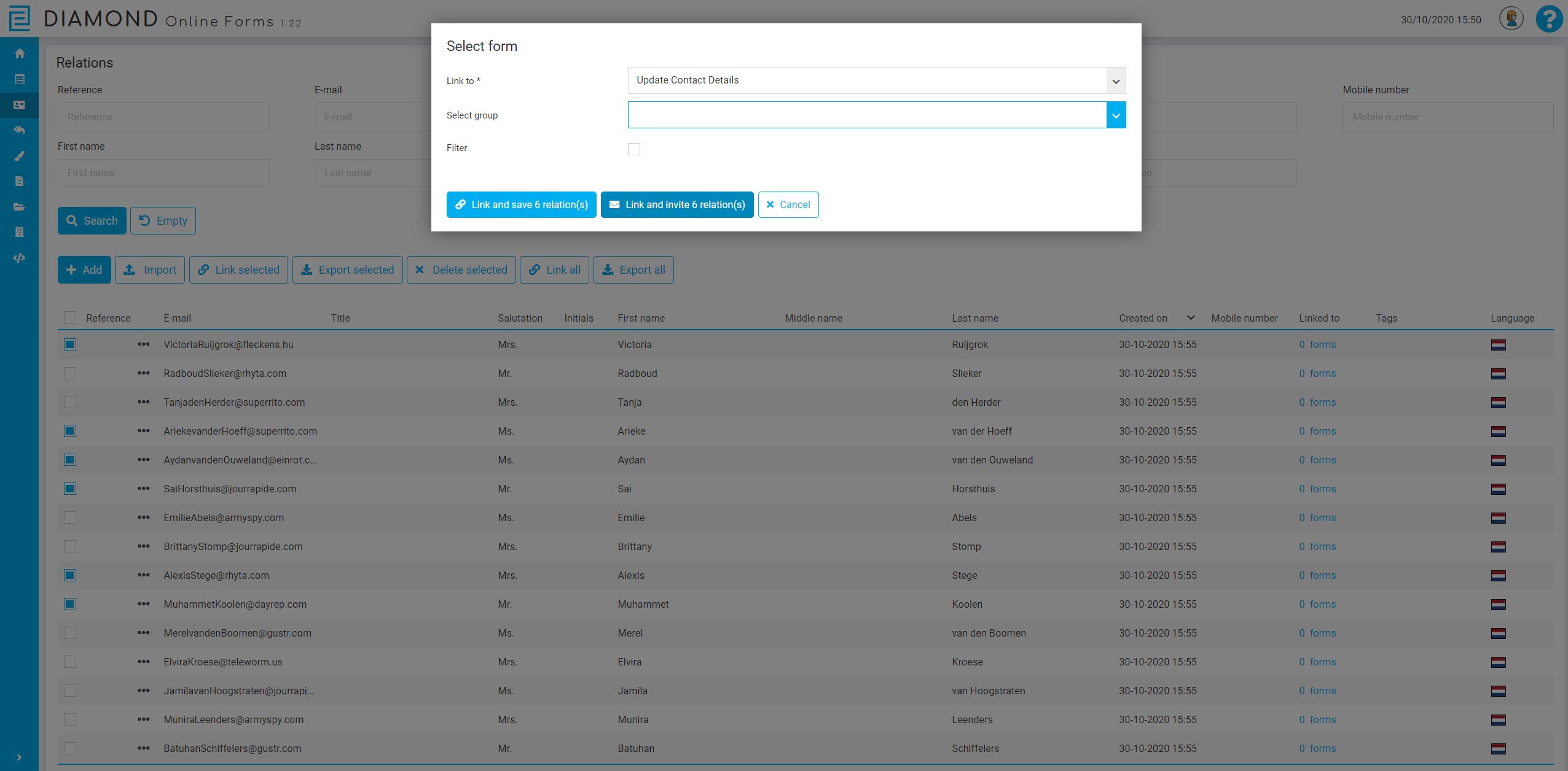 Online healthcare registration | Diamond Forms, Flows & Docs